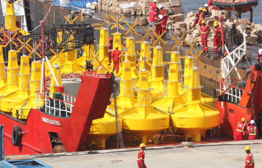 Installation of Fish Aggregating Device | Case Studies | Sealite