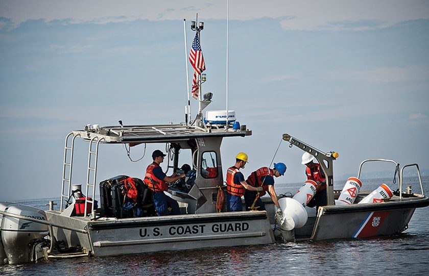U.S. Coast Guard Installs Regulatory Buoys | Case Studies | Sealite