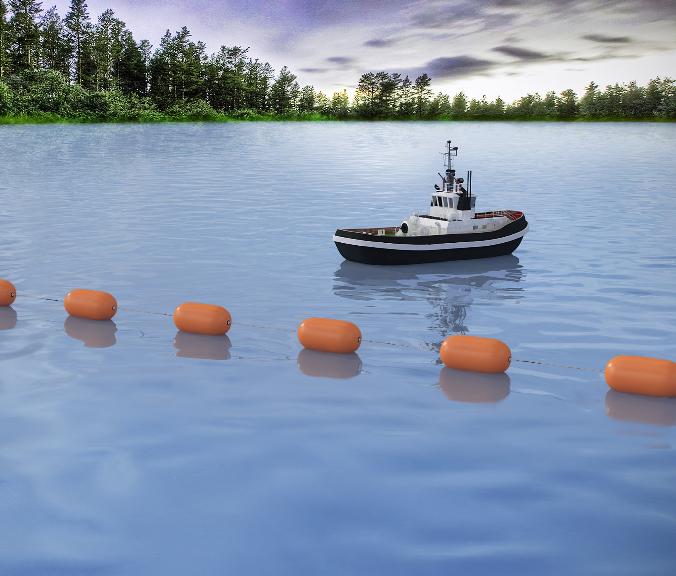 Barrier Floats | Barrier & Pipe Marine Floats