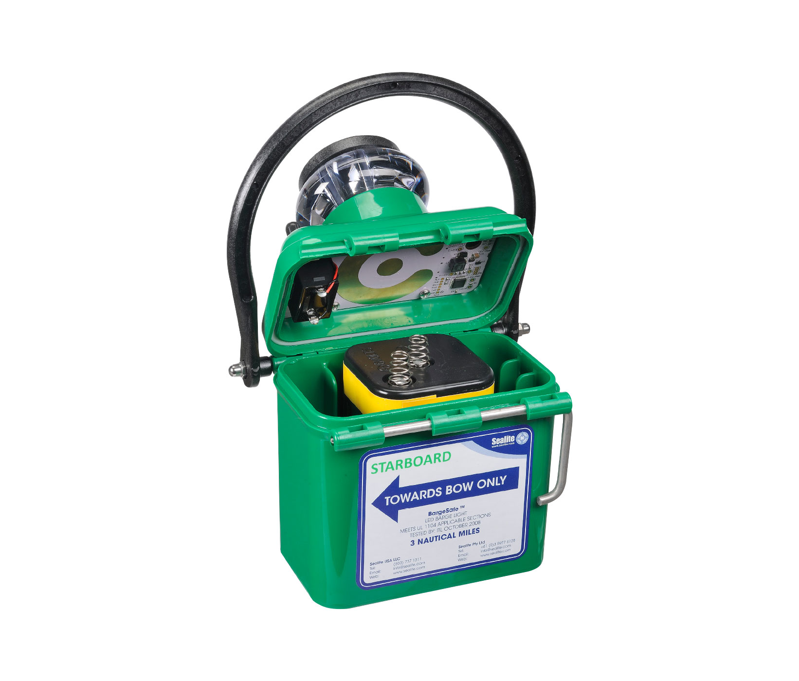 3NM LED Barge Light (Battery Powered) | Barge Lights | Products | Sealite